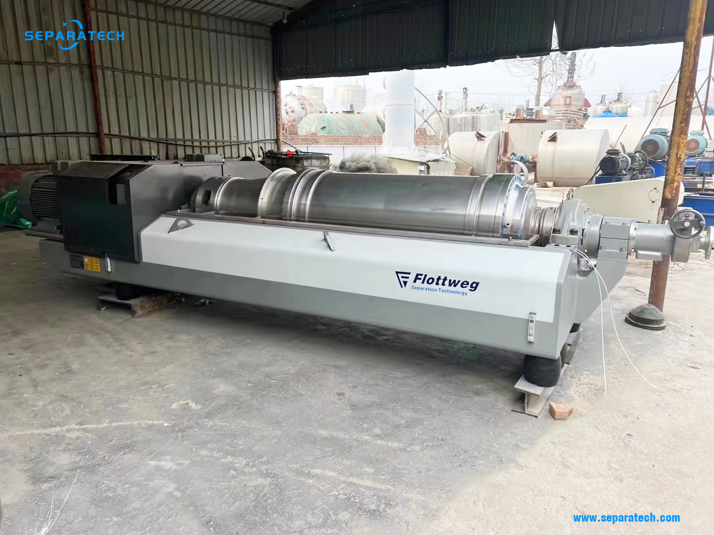 Used Z6E-4/441 Tricanter Centrifuge of Flottweg