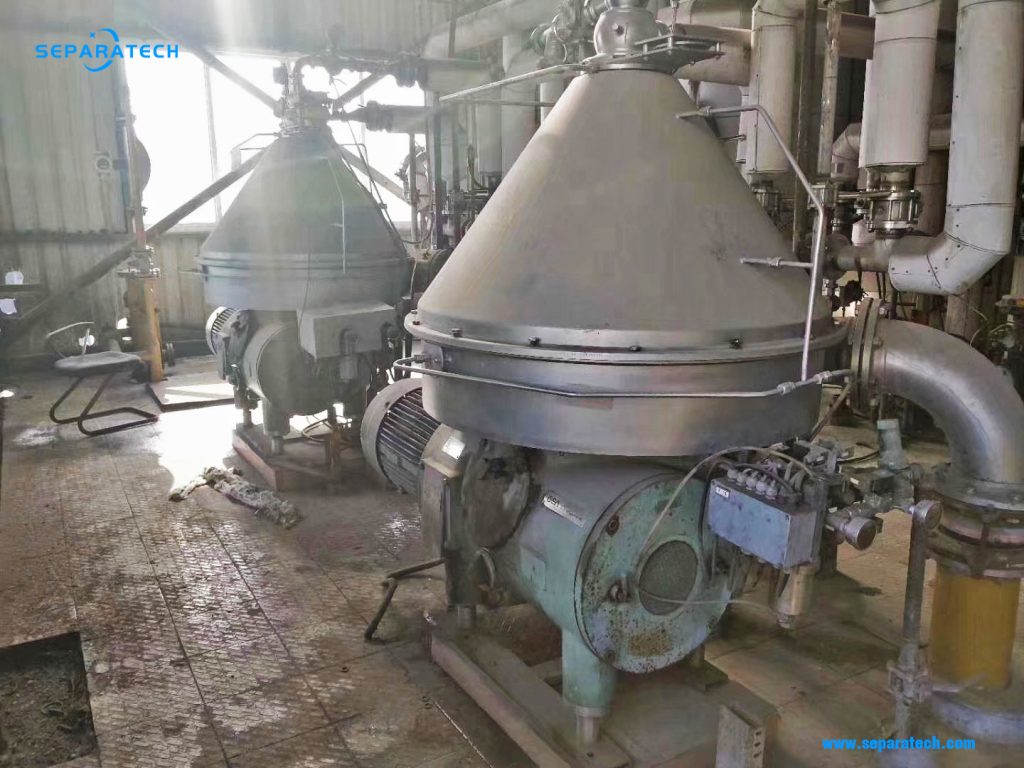 Used RSE200-01-576 Disc Centrifuge of GEA Westfalia