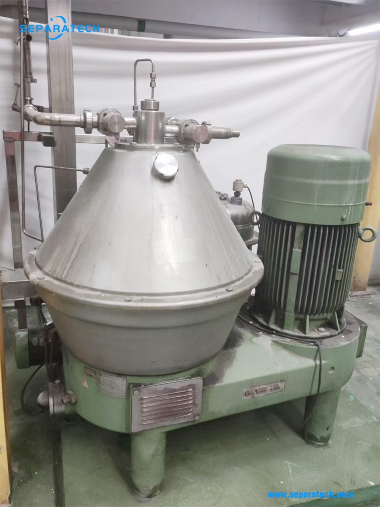 Used Disc Clarifier SC35-06-177 of GEA Westfalia